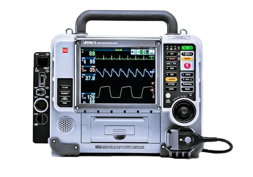 Stryker Physio-Control Lifepak 15 Defibrillator/Monitor