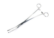 V Mueller De Lee Uterine Packing Forceps. Curved. 11-1/4 in